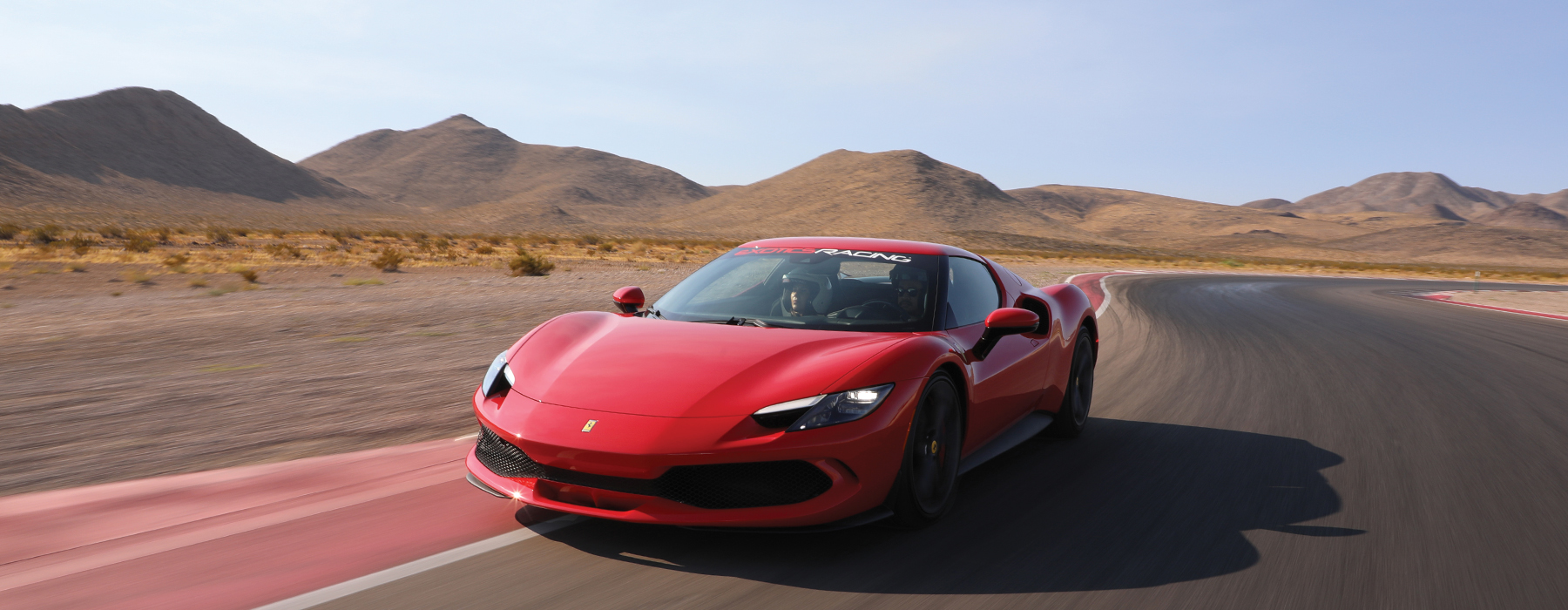 Drive a Ferrari 296 GTB On a Racetrack at Exotics Racing