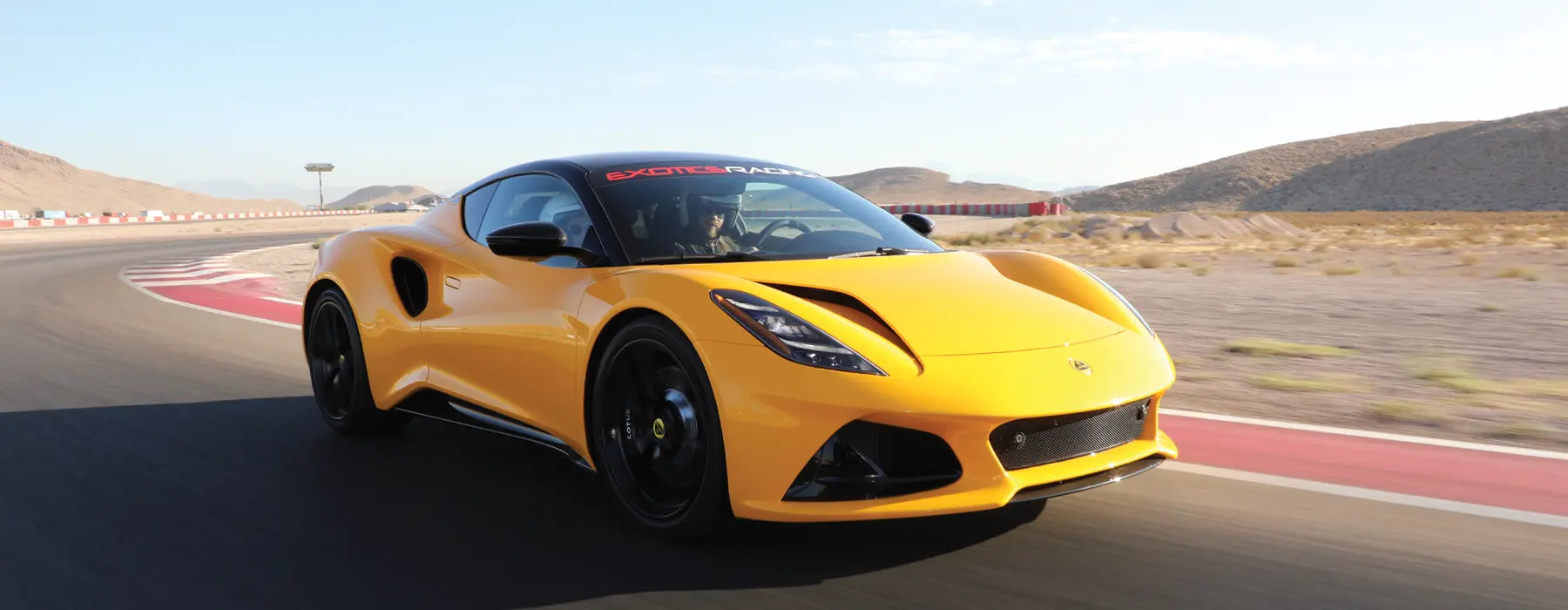 Drive the Lotus Emira in Las Vegas | Exotics Racing