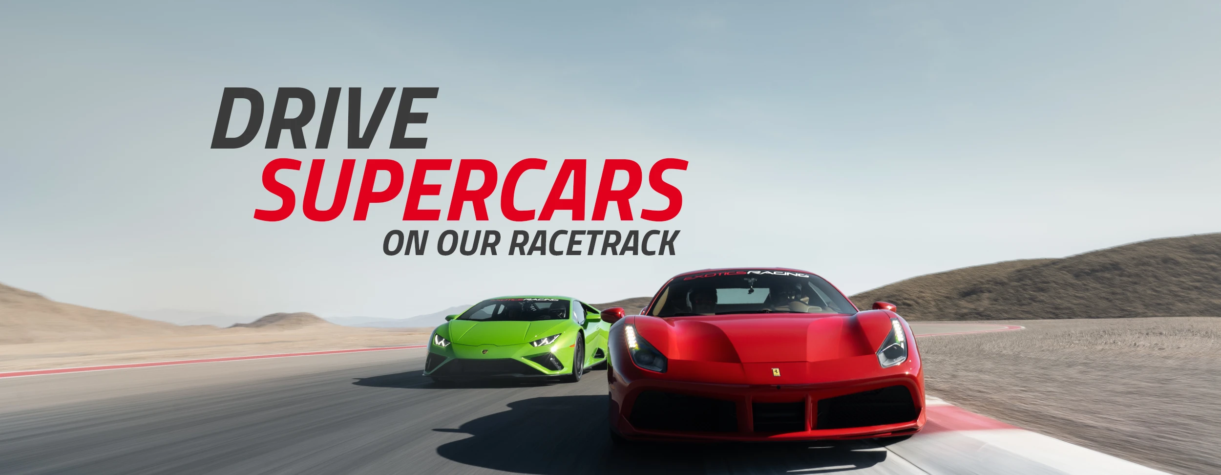 Drive Supercars in Las Vegas – Exotics Racing