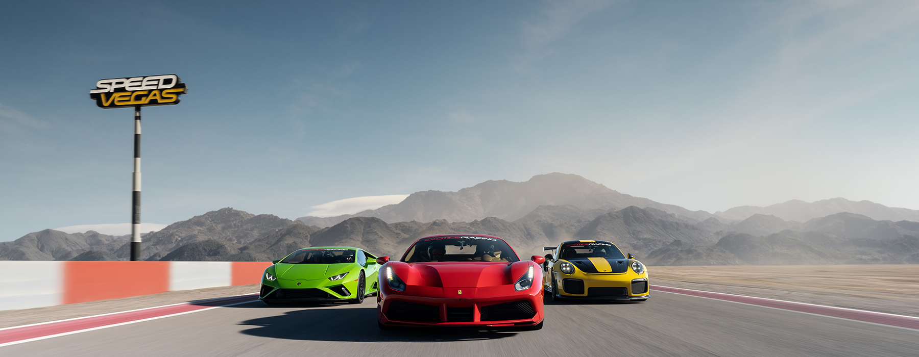 Exotics Racing | Las Vegas Supercar Driving Experience