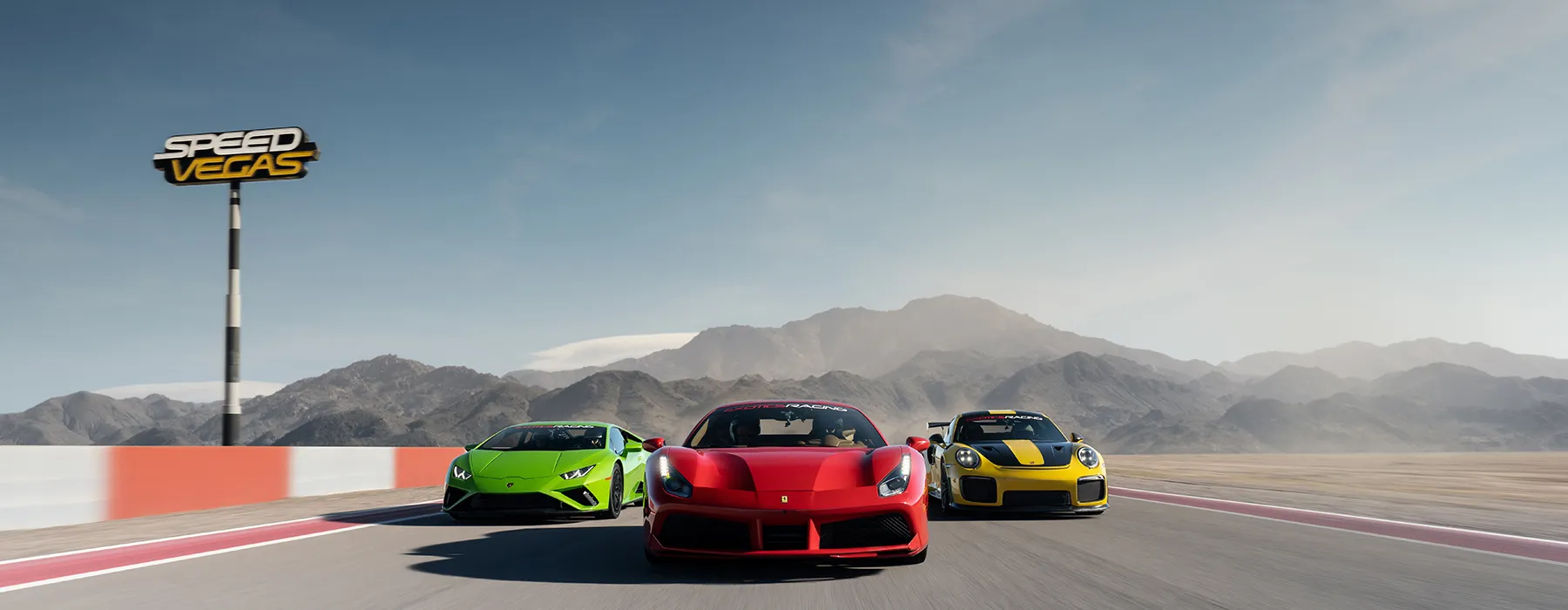Supercar Combo Packages in Las Vegas | Exotics Racing